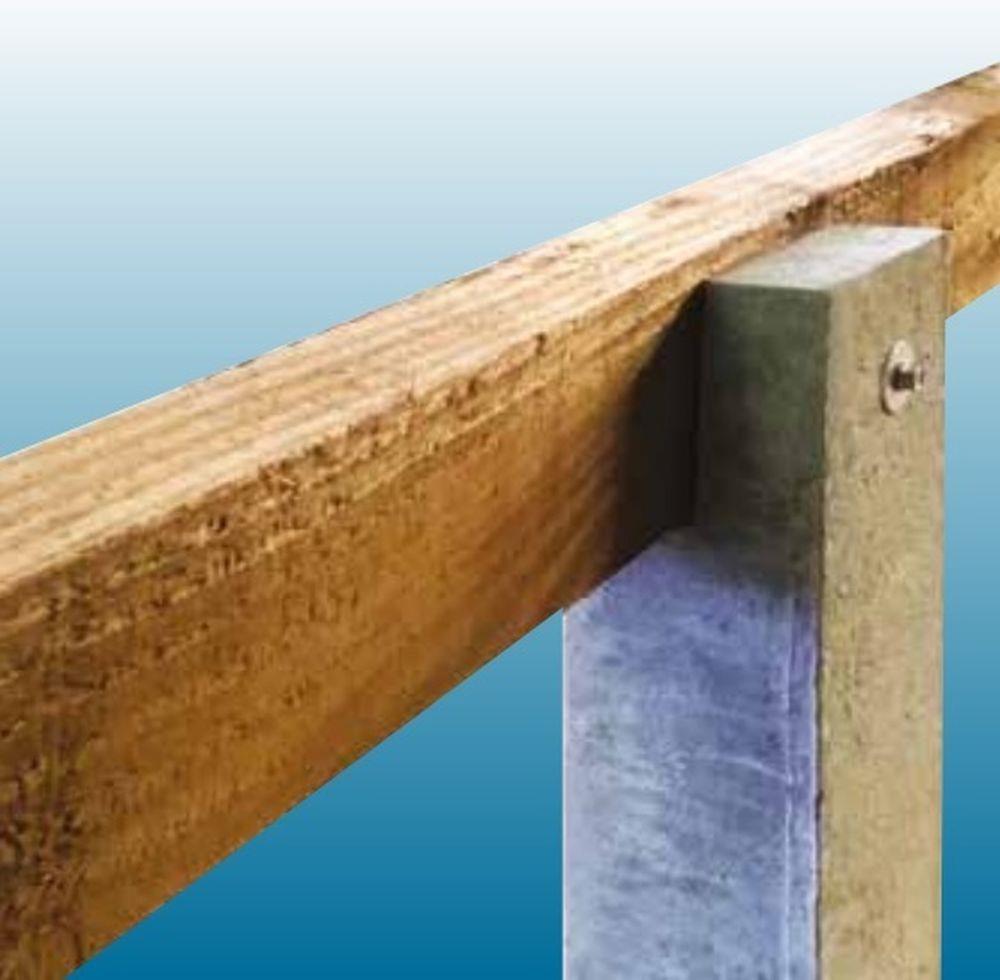 600mm x 100mm x 100mm Deck Support Post | William Hercock | William ...